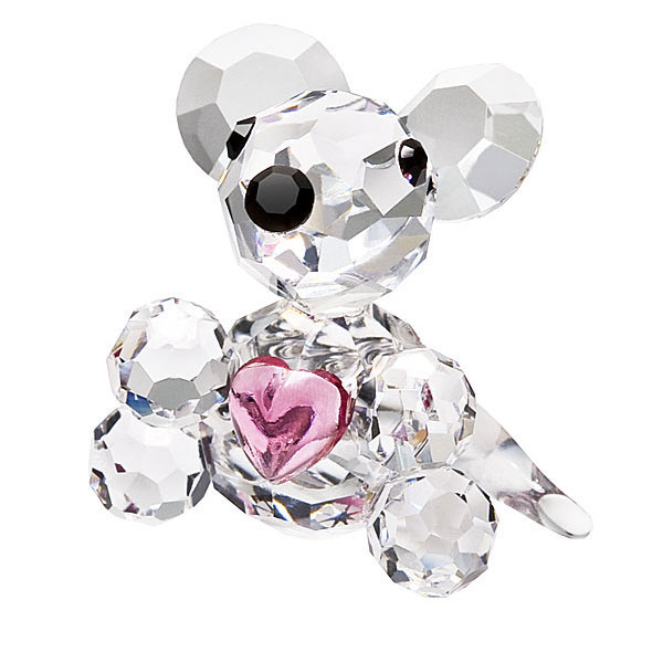 Miniature Cut Crystal Mouse