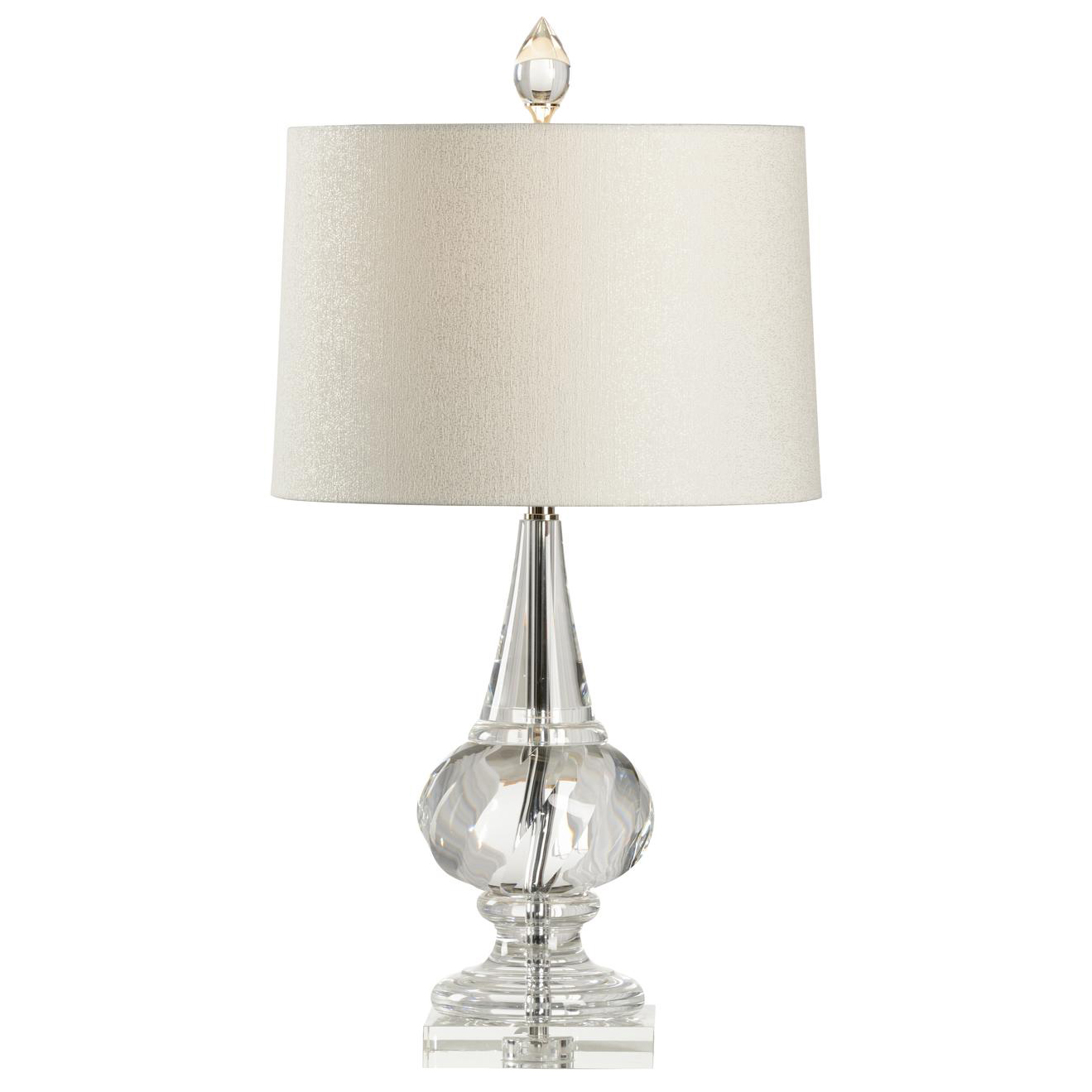 Biltmore Crystal Teardrop Table Lamp - Luxury Decor - Home Lighting