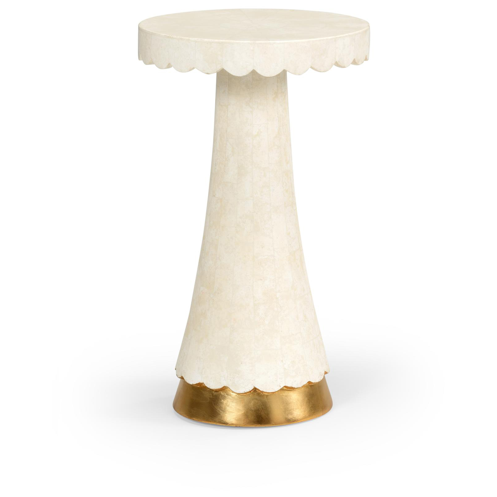 Natural White Agate Side Table - Luxury Decor - Home Accents