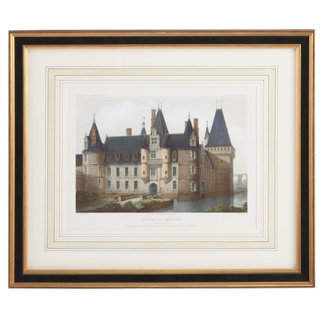 Regal French Lithograph - Fine Art Print - Home Decor